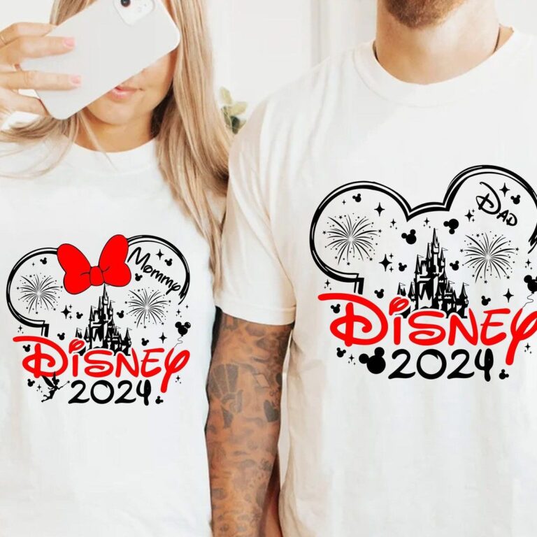 Matching Disney Family Shirts for Vacation, Mothers Day, Fathers Day Gift
