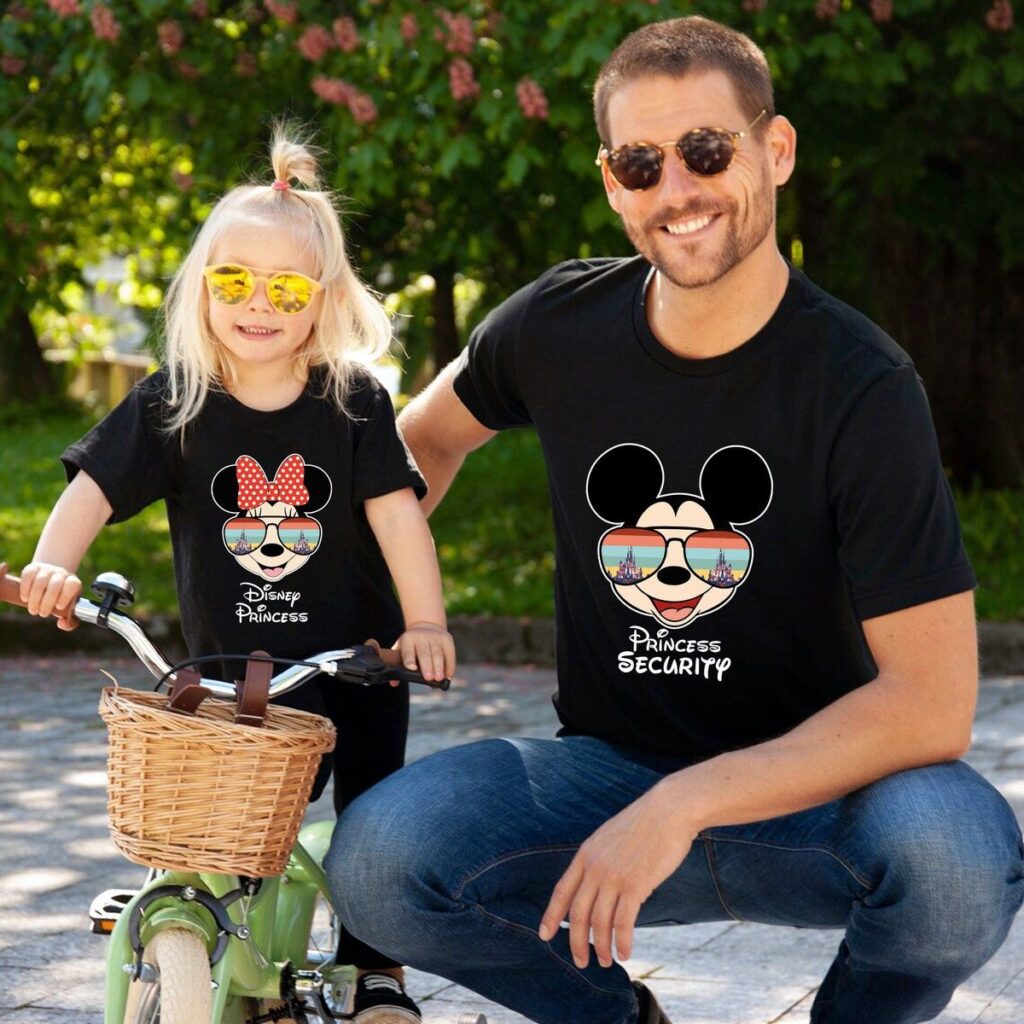 Disney Princess Security Couples Shirt, Disney Family Shirts Matching Set