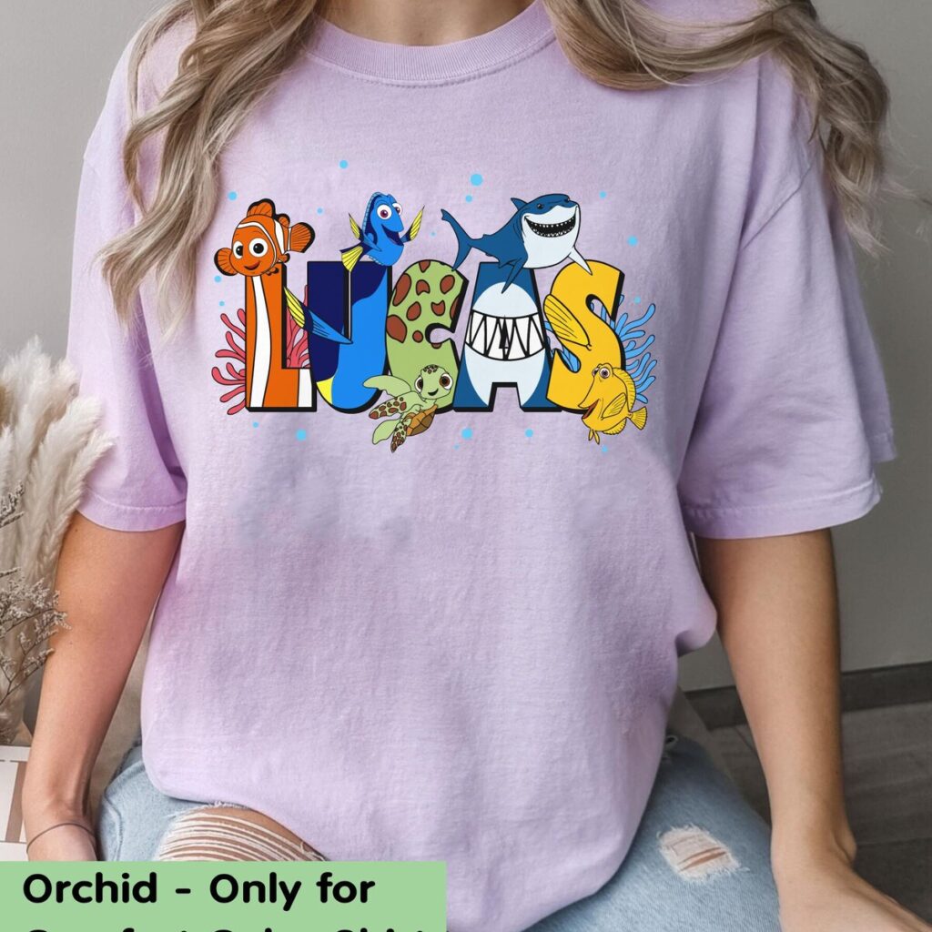 Custom Finding Nemo Mom and Dad Shirts, Matching Disney Family Shirts