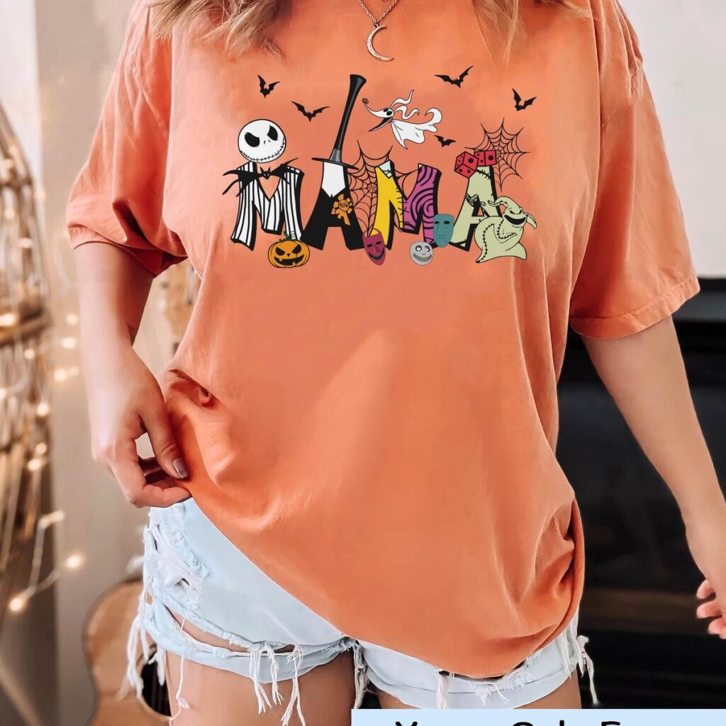 Matching Nightmare Before Christmas Family Shirts, Disneyland Halloween ...