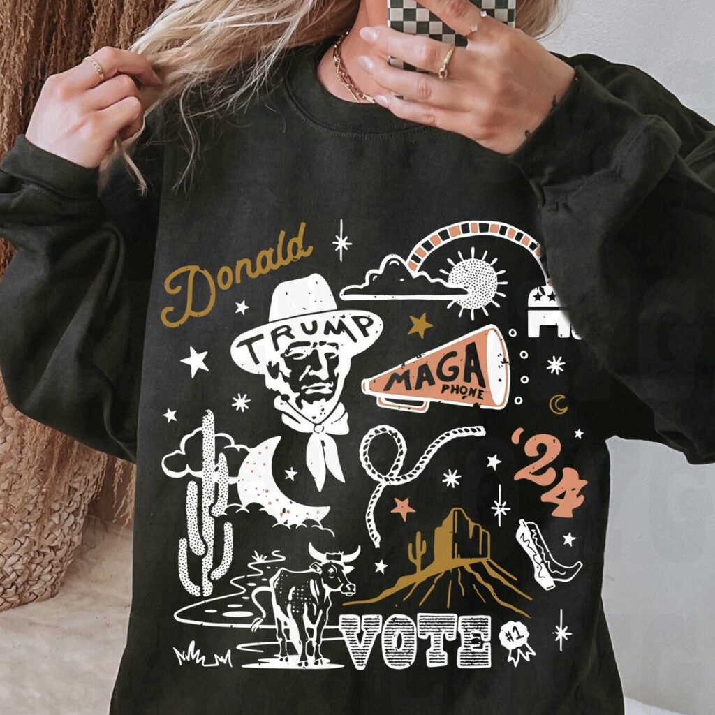 Trump 2024 Make America Great Again Shirt, Republican Apparel