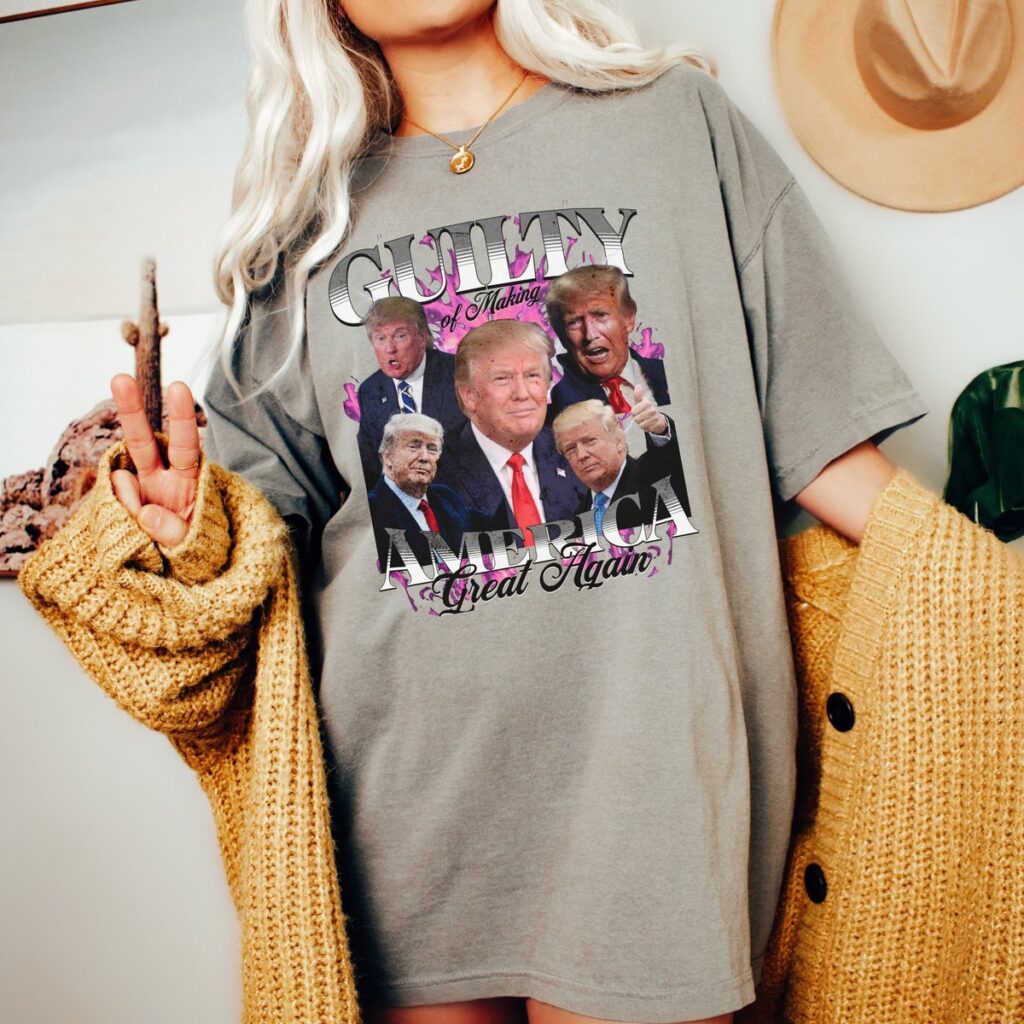 Vintage 90s Bootleg Donald Trump Girl Shirt, Vote for Trump, Political ...